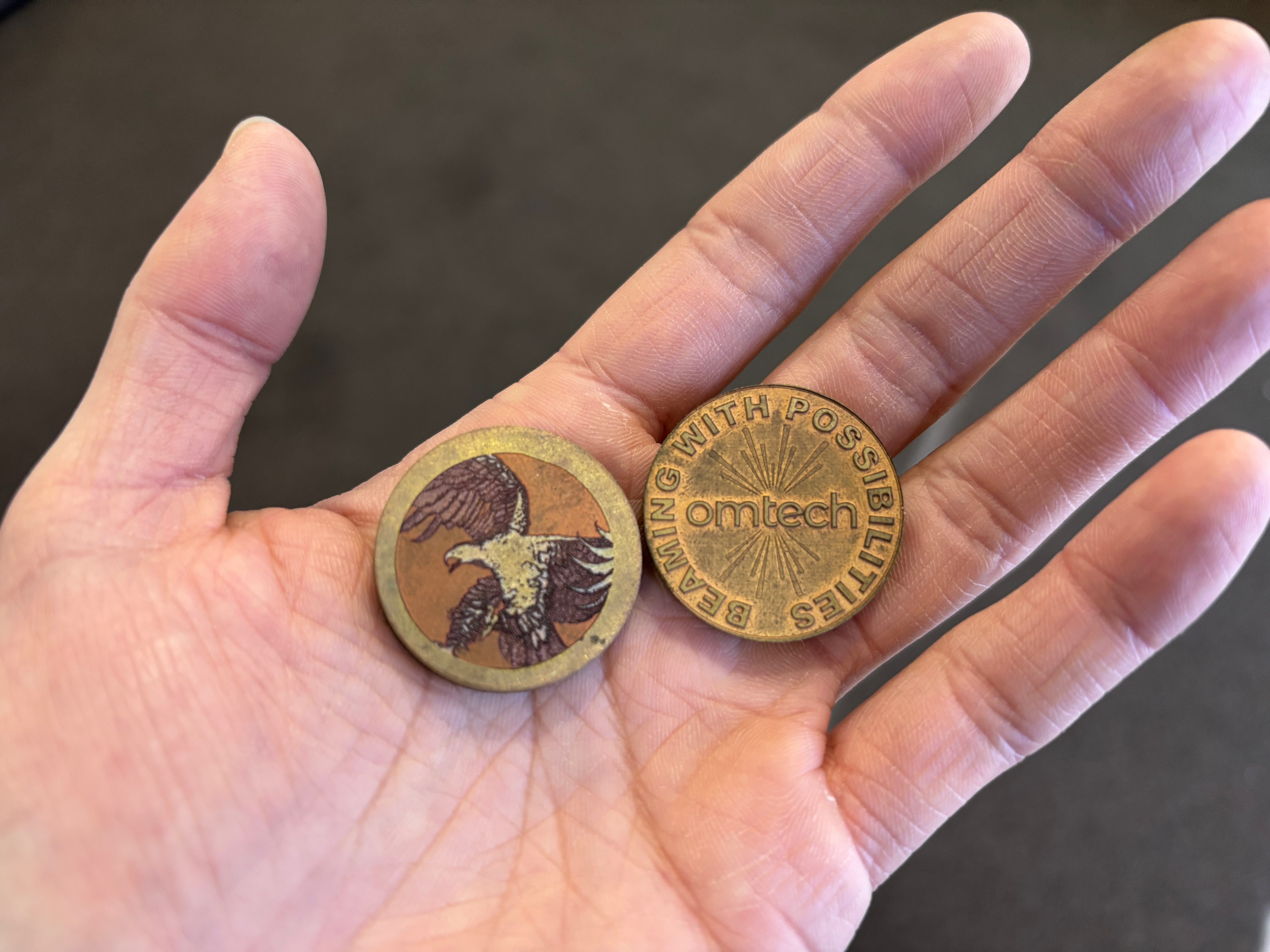 The Art of Laser Engraving Coins: Custom Metal Designs – OMTech AU